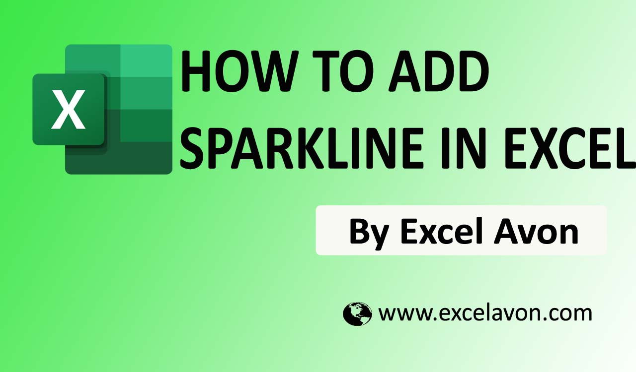 How To Add Sparkline In Excel how-to-add-sparkline-in-excel